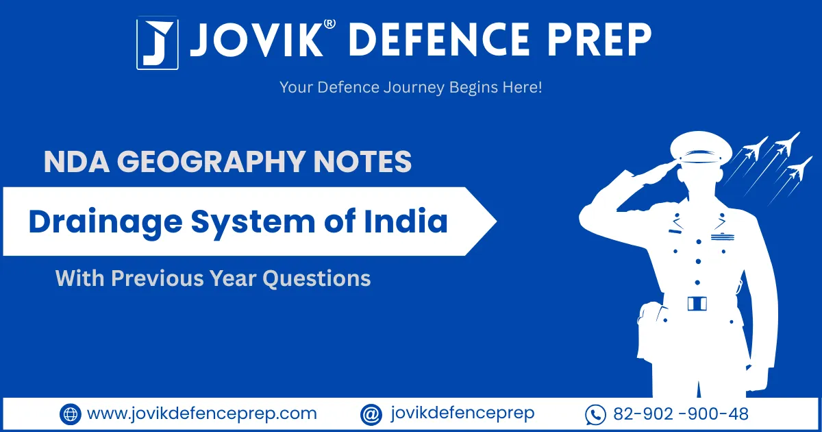 Drainage System of India NDA – Important Rivers & Map Notes 2025 ...