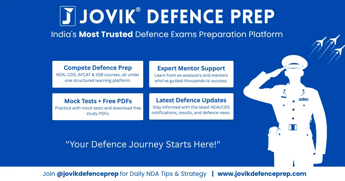 Best NDA Coaching in India | JOVIK Defence Prep
